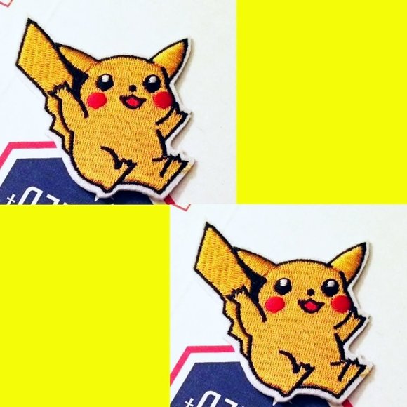 Pokemon | Accessories | 2 Classic 9s Pikachu Pokemon Patches Badges ...